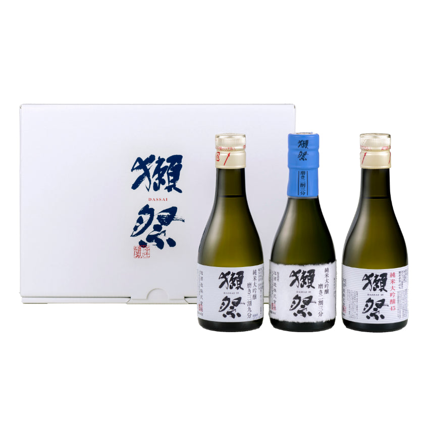 Dassai Junmai Daiginjo Tasting Set 180ml x 3 bottles 540ml – SFA Limited